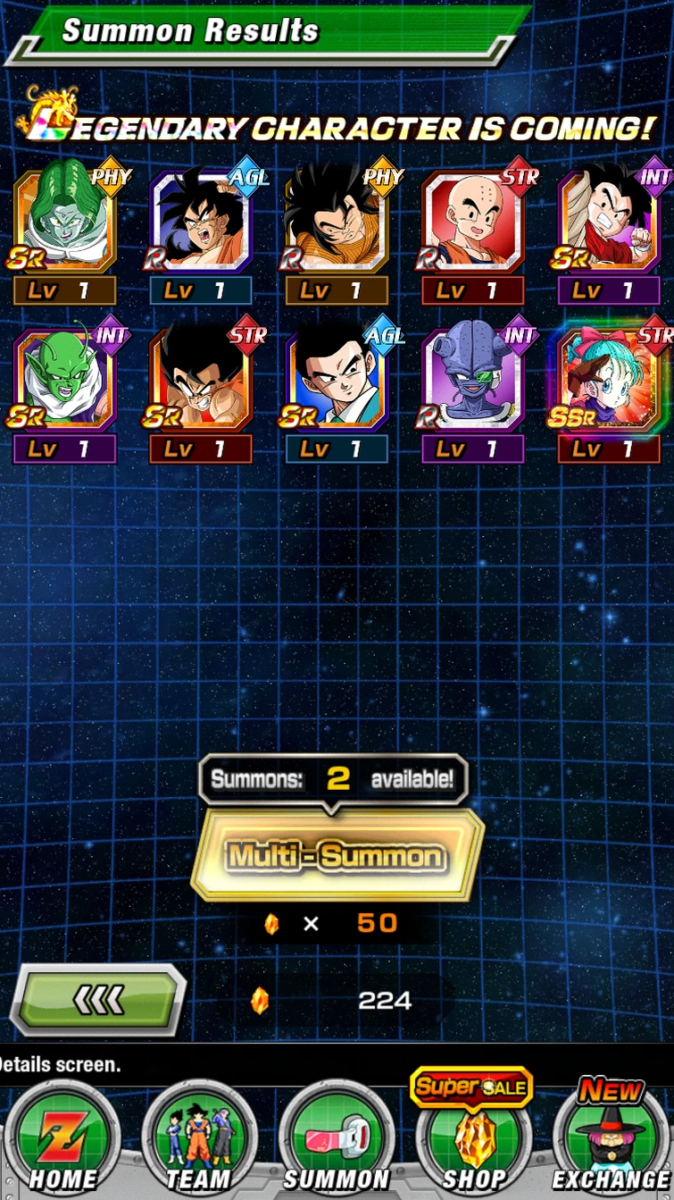 LR TEQ Ribrianne & Kakunsa & Rozie ticket and 1 stone rotation summon ...