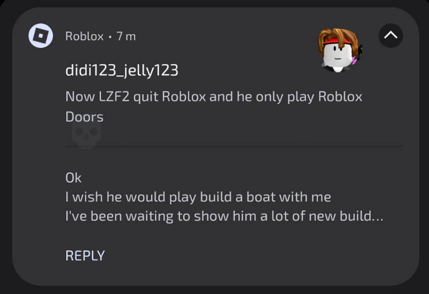 Lzf2's quit ROBLOX. | Fandom