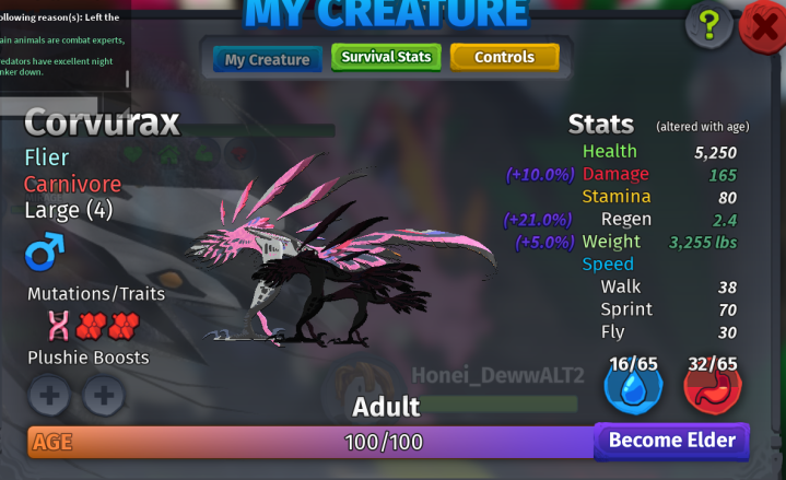 S/T DBL red blossom corvu! | Fandom