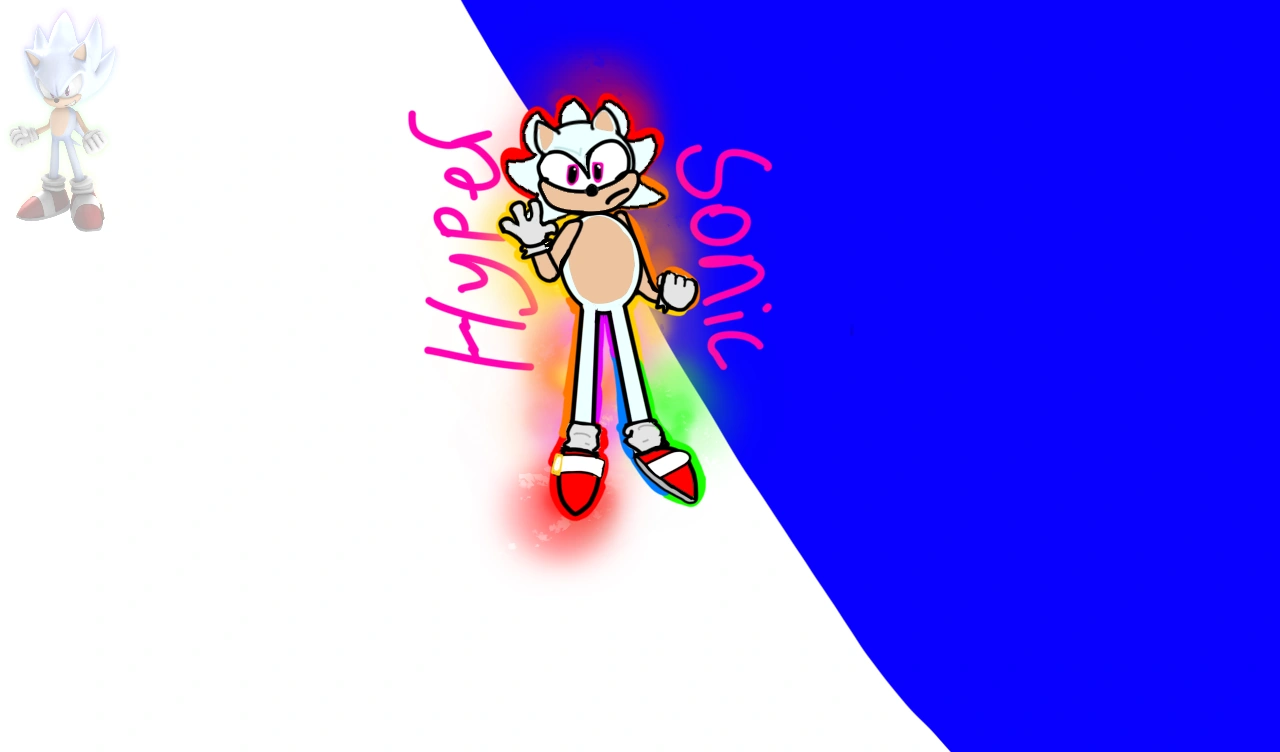 Hyper sonic fanart I guess | Fandom