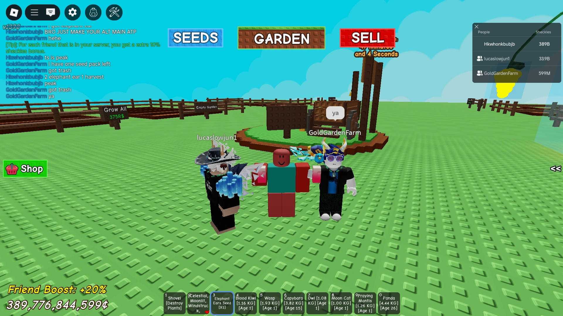 3 ppl do harvest, 2 got elephant ear | Fandom