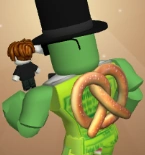 On my roblox avatar I added a pretzel just for the goofy stuff | Fandom