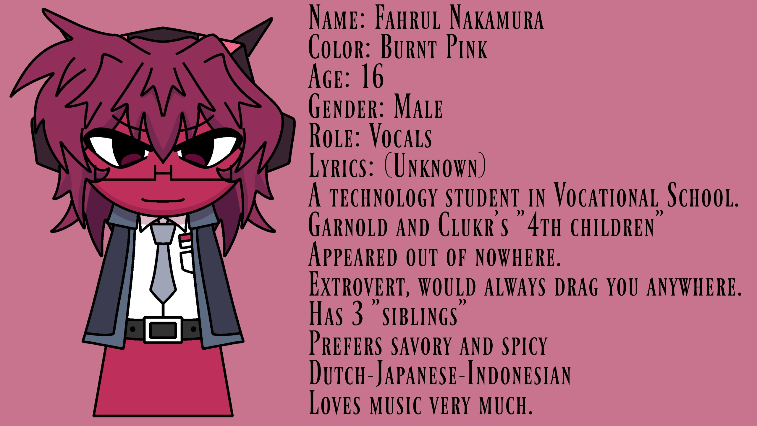 Fahrul Nakamura Information | Fandom