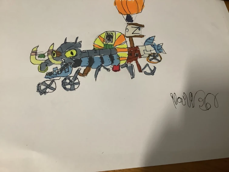 Concept art for Modern Day Zombot. | Fandom