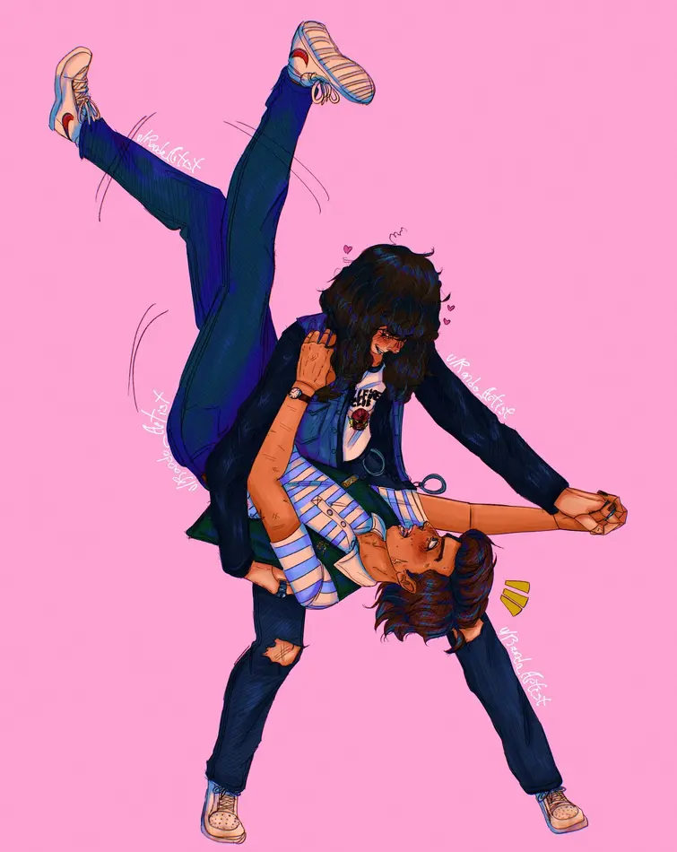 If you like Steddie I have some cute artwork (not mine found it on google). | Fandom