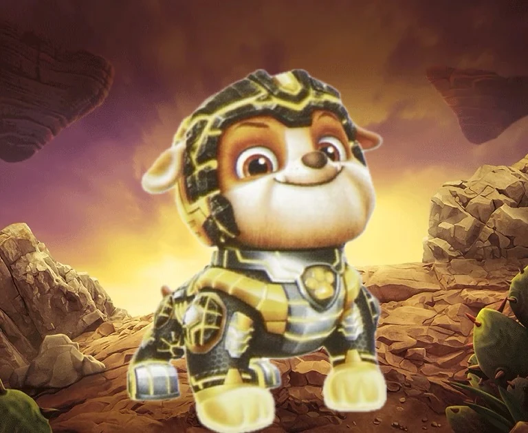 Mighty Pup Rubble As A Skylander | Fandom