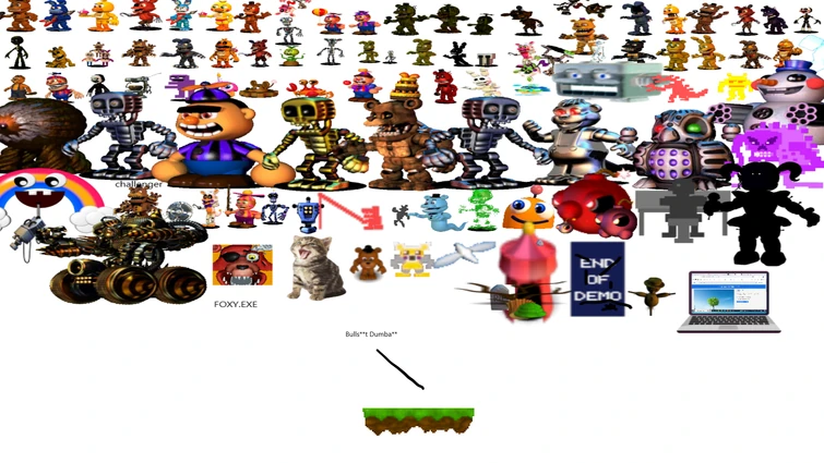 All FNAF World UltraCN Characters | Fandom