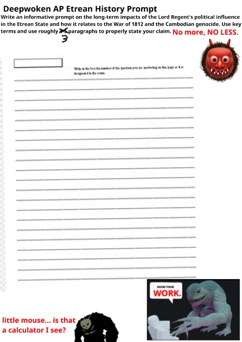 Do the Deepwoken AP Etrean History Test. | Fandom