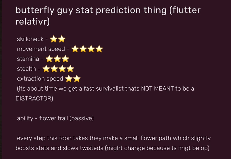almost correct stats prediction, wrong toon | Fandom