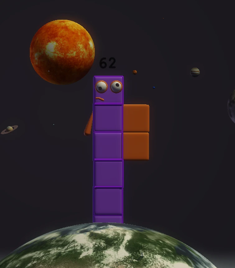 daily numberblock 62 | Fandom