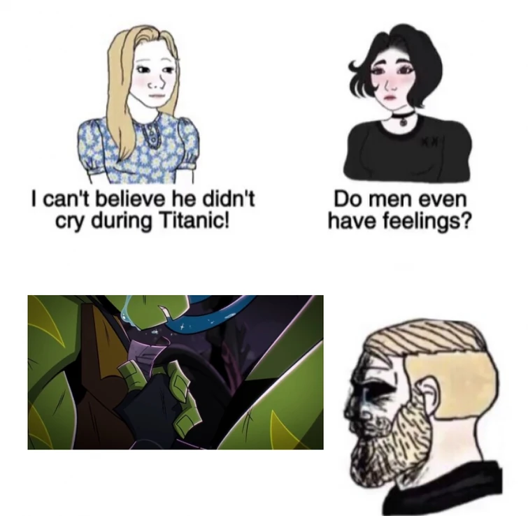 ROTTMNT movie memes cuz I need help and I rewatch this movie like 16 ...