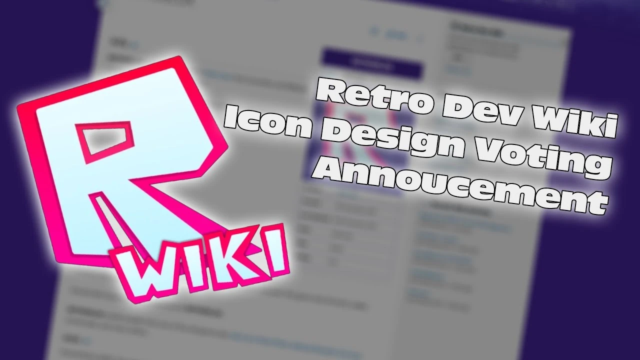 The Retro Dev Wiki icon design voting will begin next friday! | Fandom