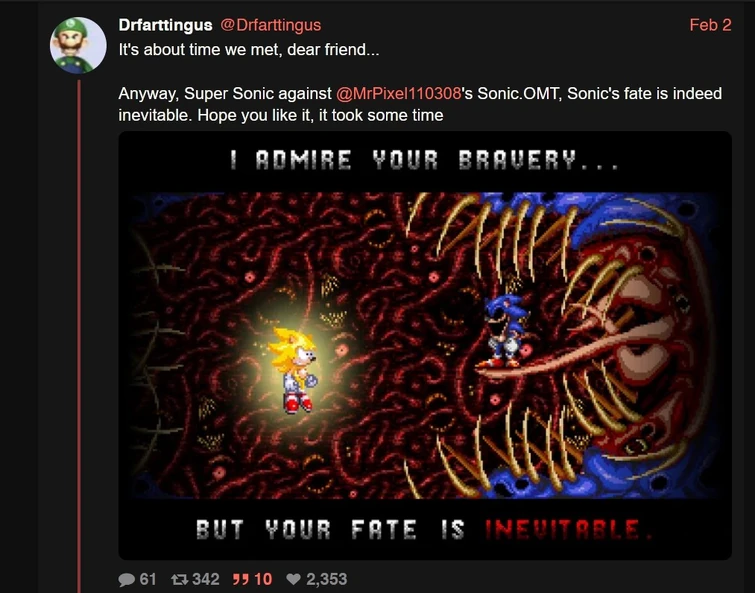 "Super Sonic can't beat OMT." Really? | Fandom