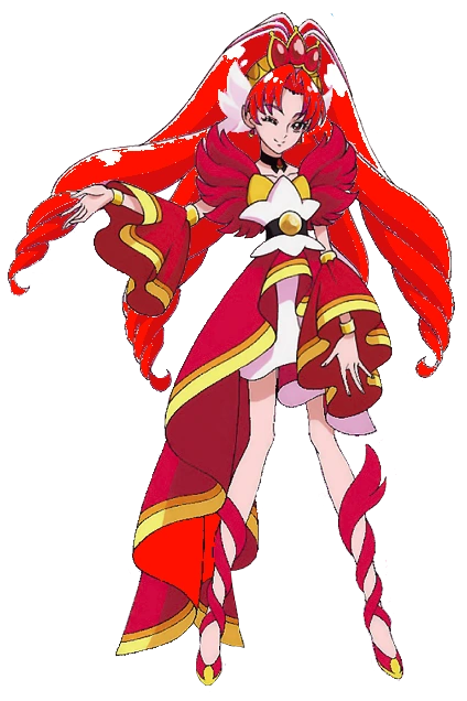 Cure Scarlet with Red Hair | Fandom