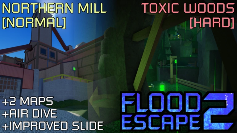 We got 2 New Maps in Flood Escape 2. | Fandom