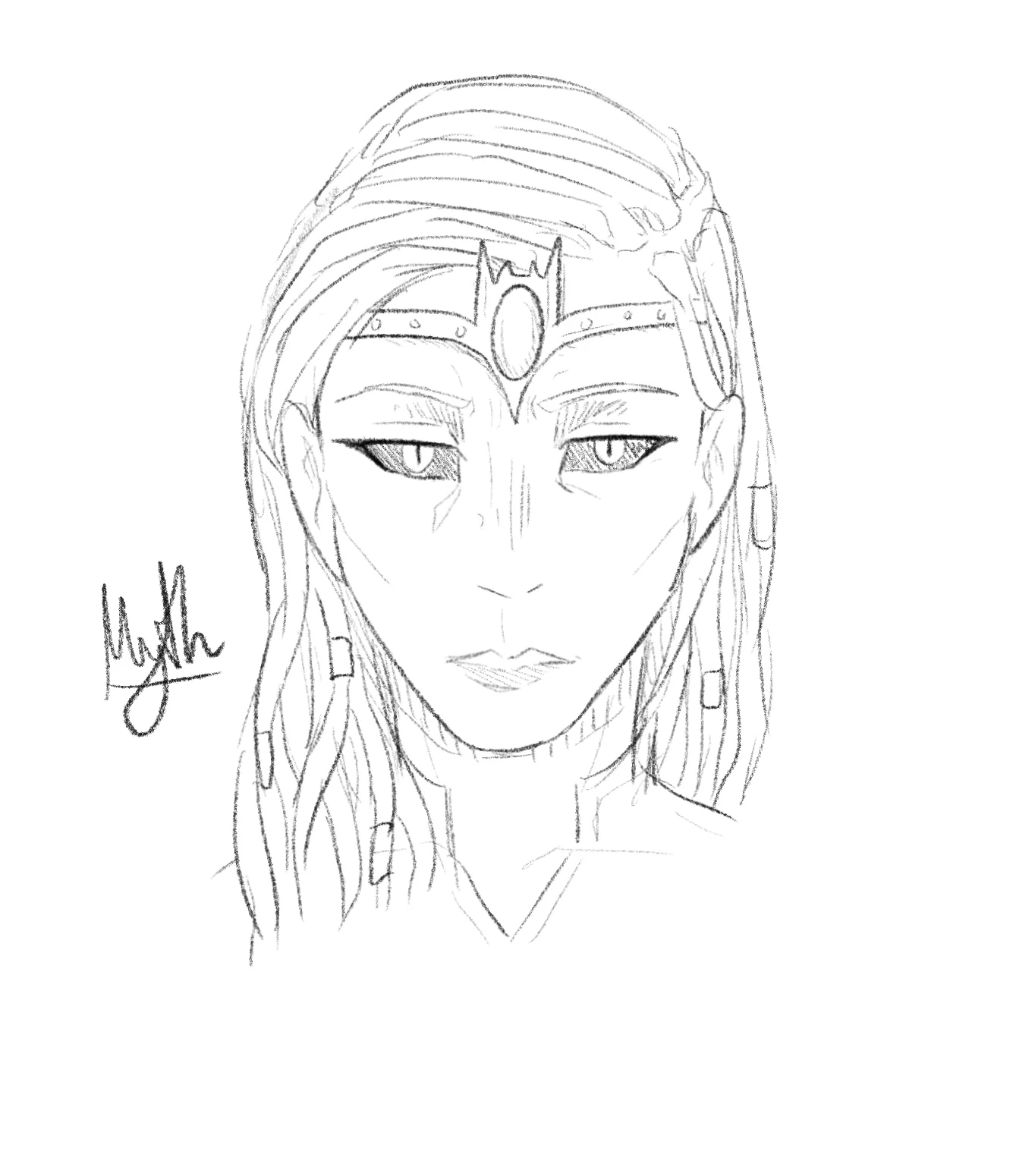 Human Queen Oasis sketch | Fandom