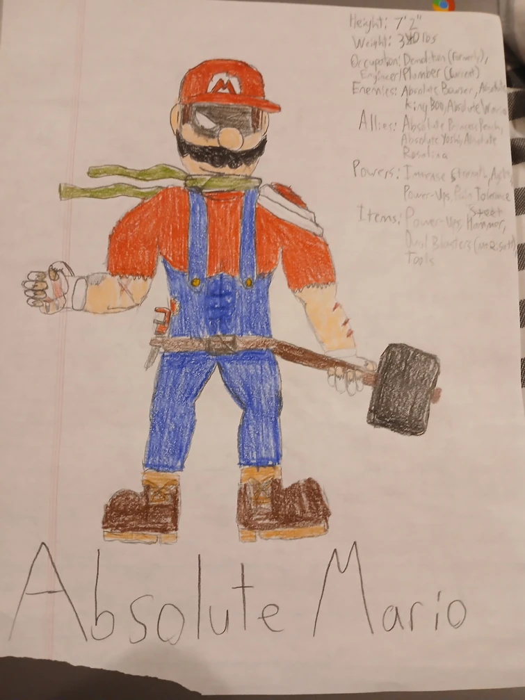 I want to expand Absolute Mario, so... | Fandom