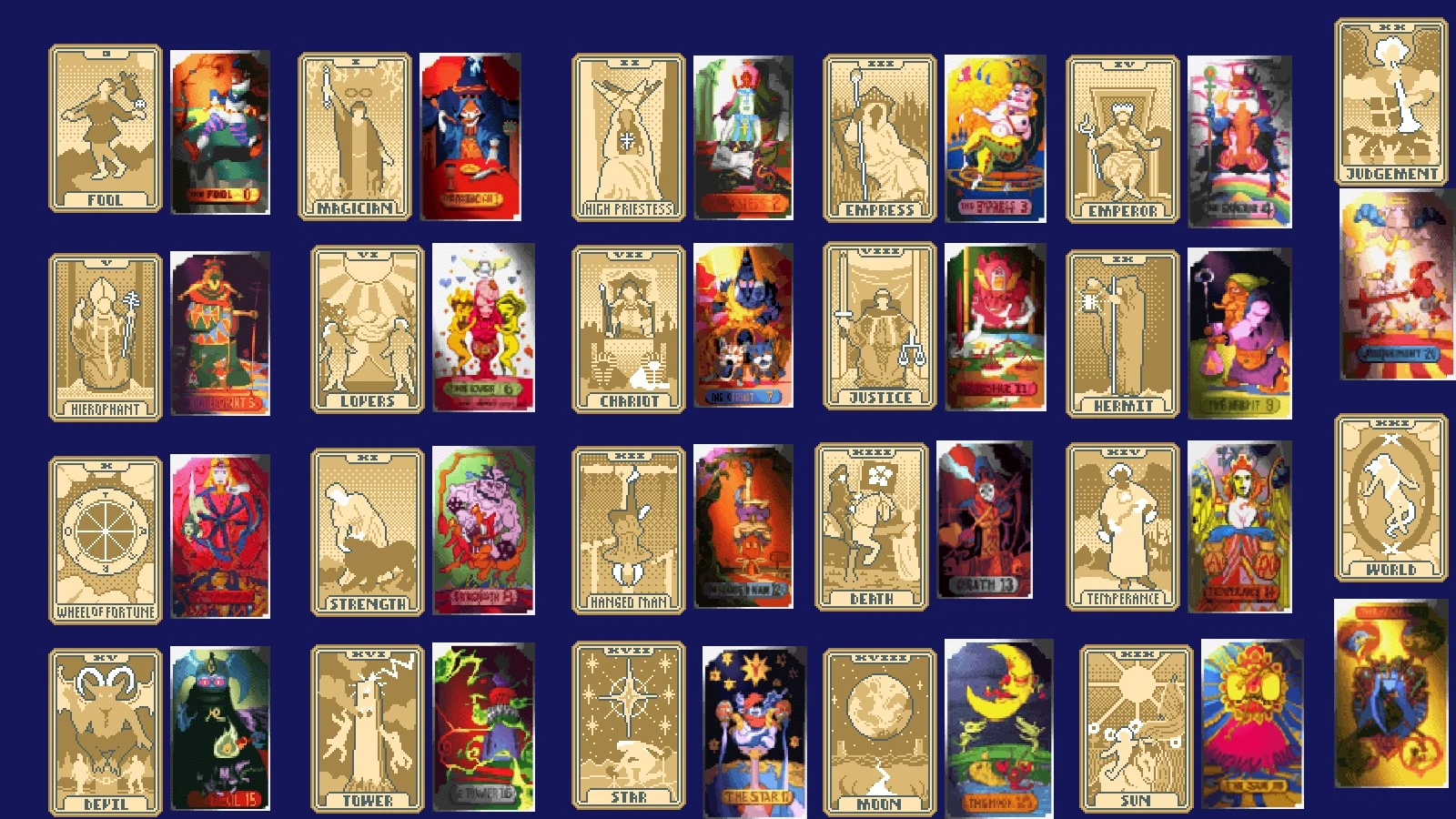Jojo's Bizarre Adventure X Balatro: Tarot card reskin pack (CONCEPT ...