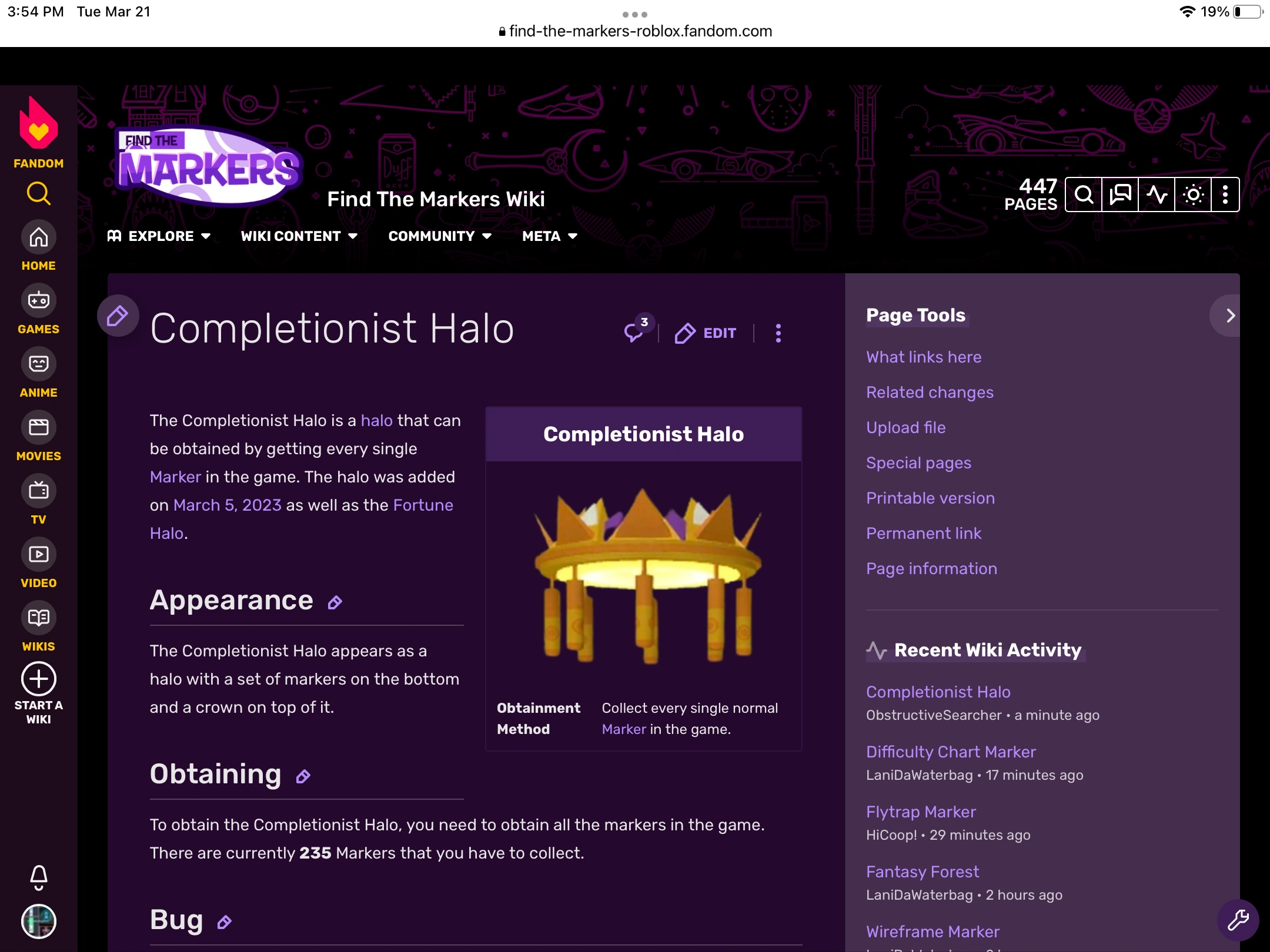 Completed page! | Fandom