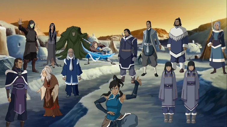 Battle of Waterbenders | Fandom