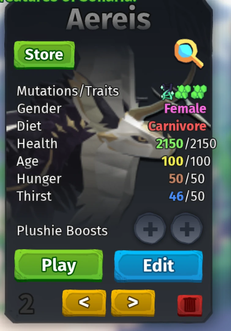 Auctioning Glowtail Aeries with Health and Stamina Trait!! | Fandom