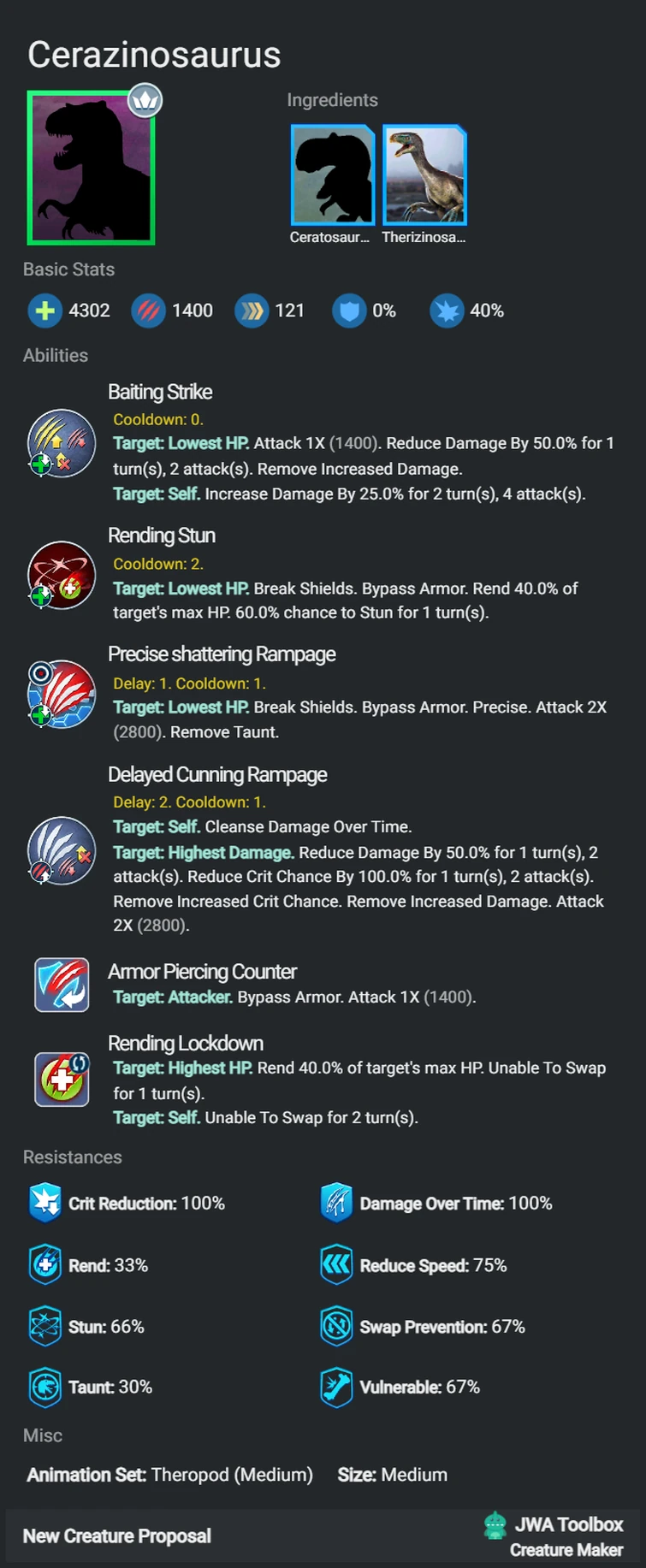 Nice creatures I made in paleo.gg | Fandom