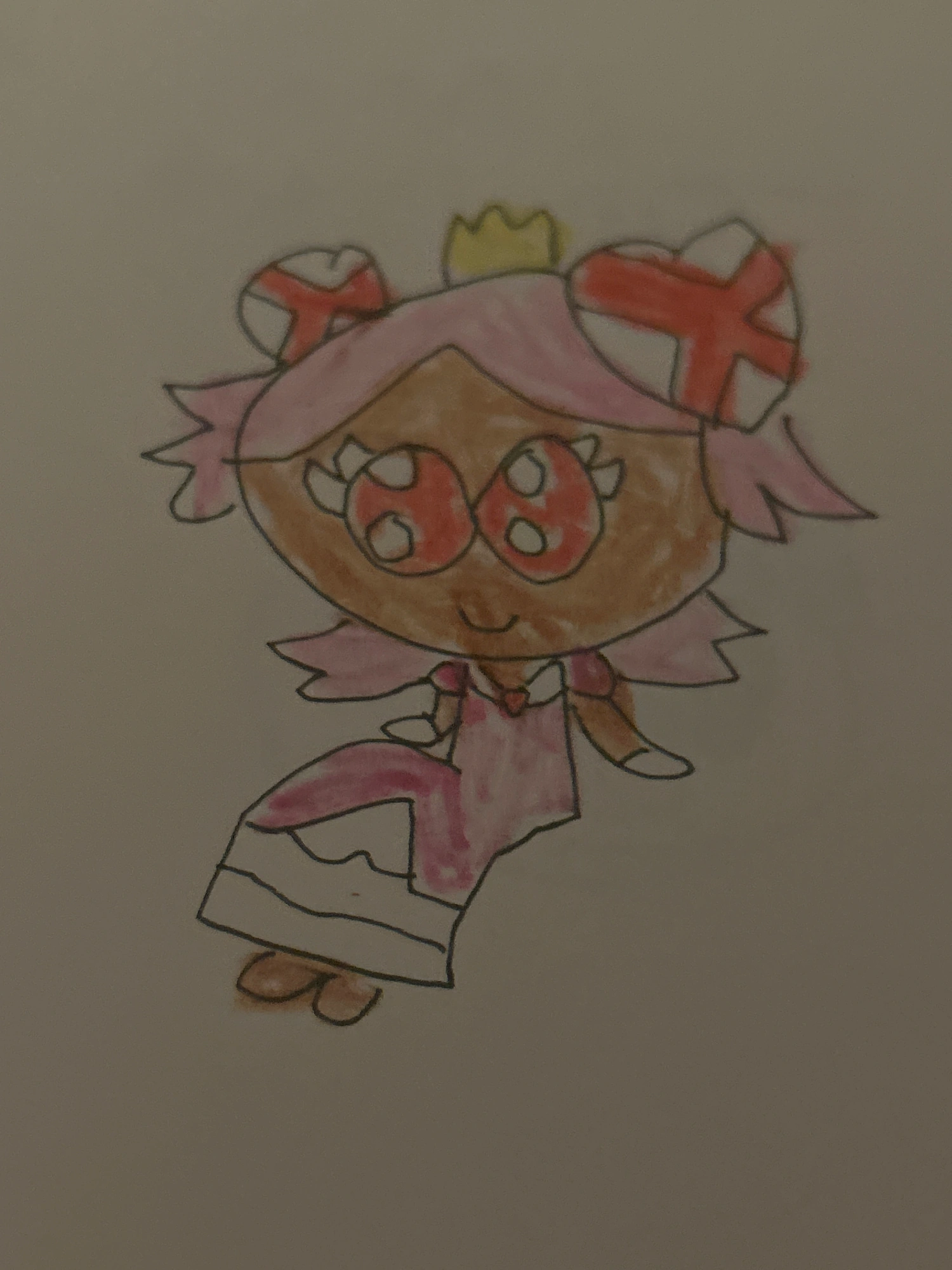 Sitting princess cookie redraw | Fandom