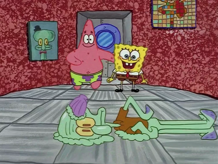 Remember when Squidward had an elevator in his house? | Fandom