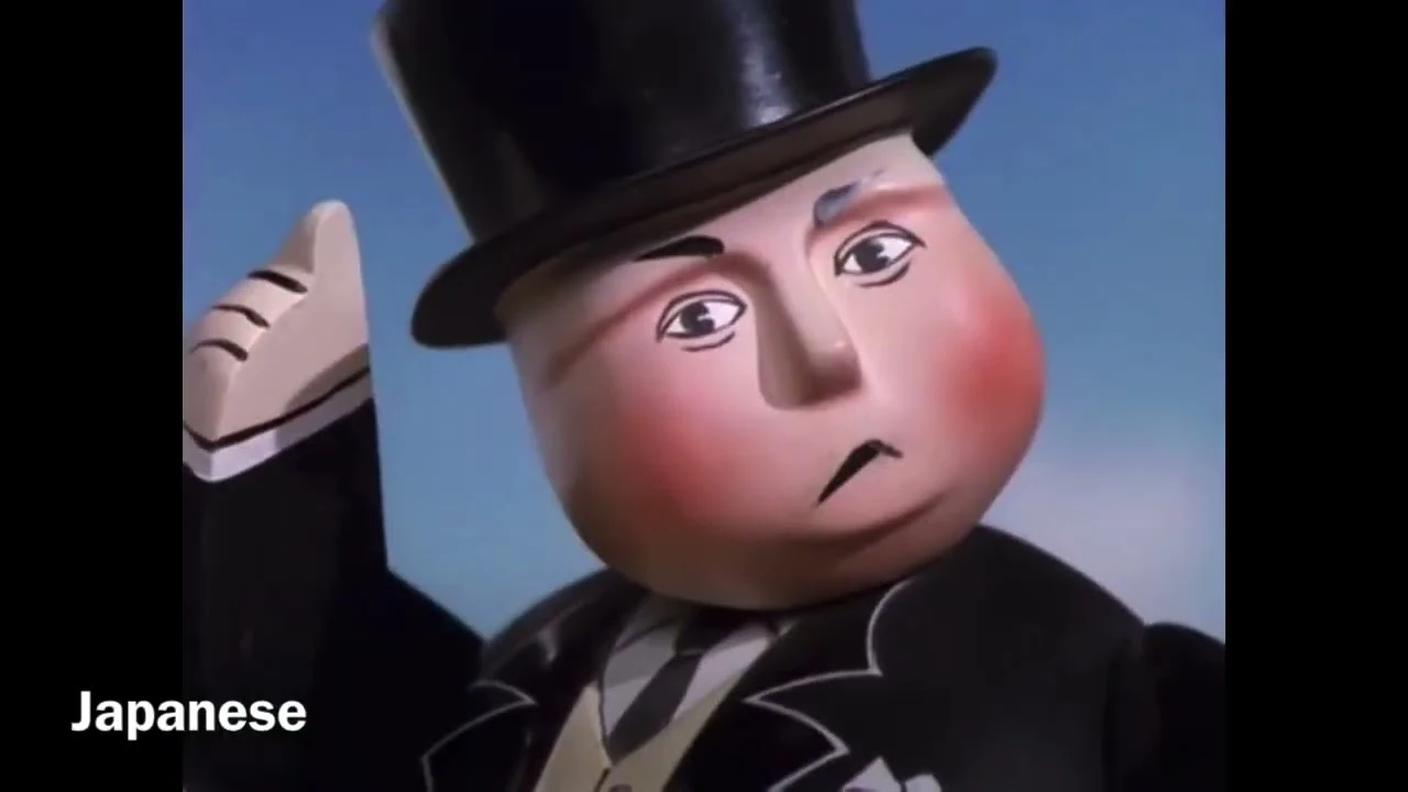 The way that Sir Topham Hatt yells "Silence!" in other dubs. | Fandom