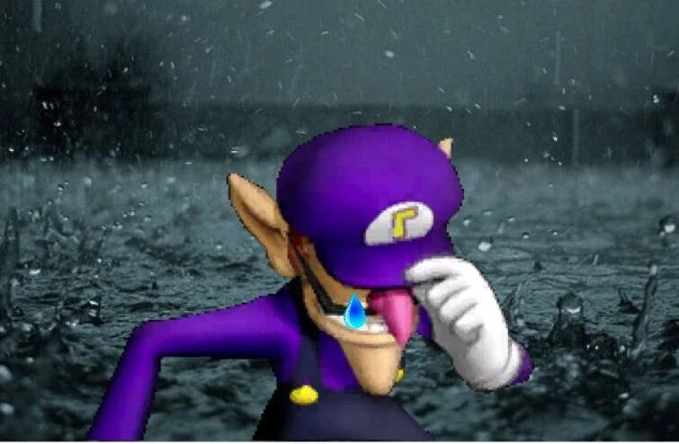 Waluigi when he is sad :( | Fandom