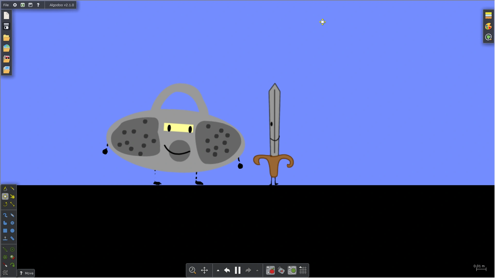 bfdi recommended character battle 3: sword vs boombox | Fandom