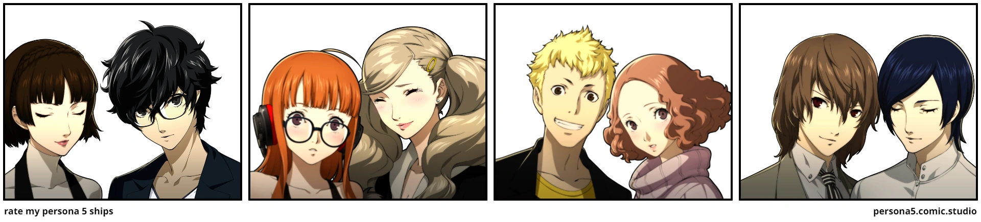 Rate my Persona 5 ships | Fandom