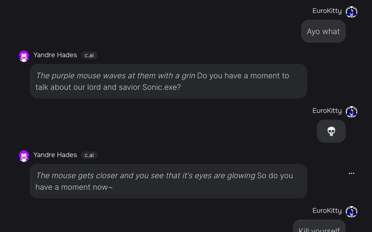 I made a cursed hades bot | Fandom