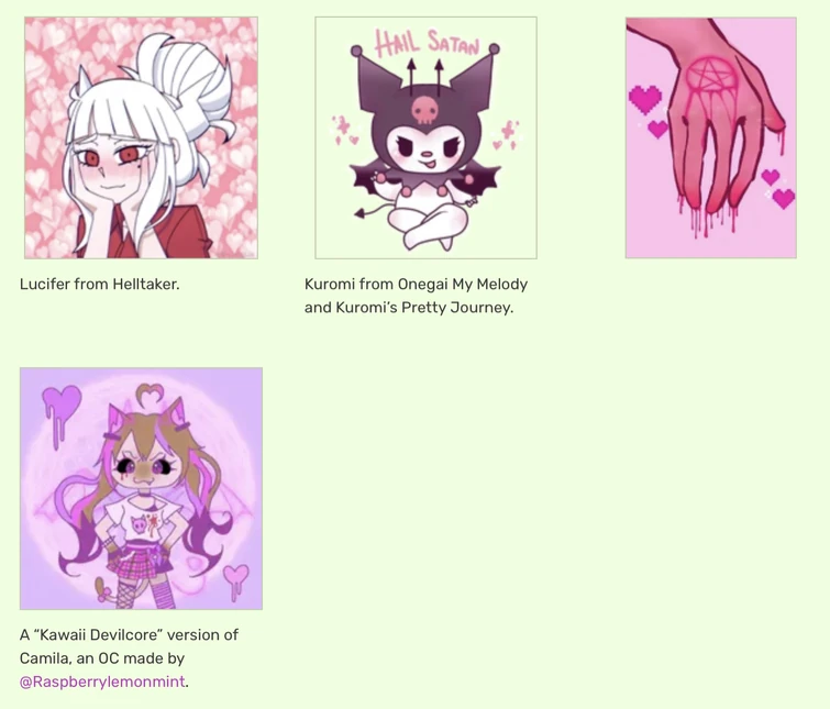 💕😈 CAN ANYONE MAKE SOME ART FOR KAWAII DEVILCORE…? 😈💕 | Fandom