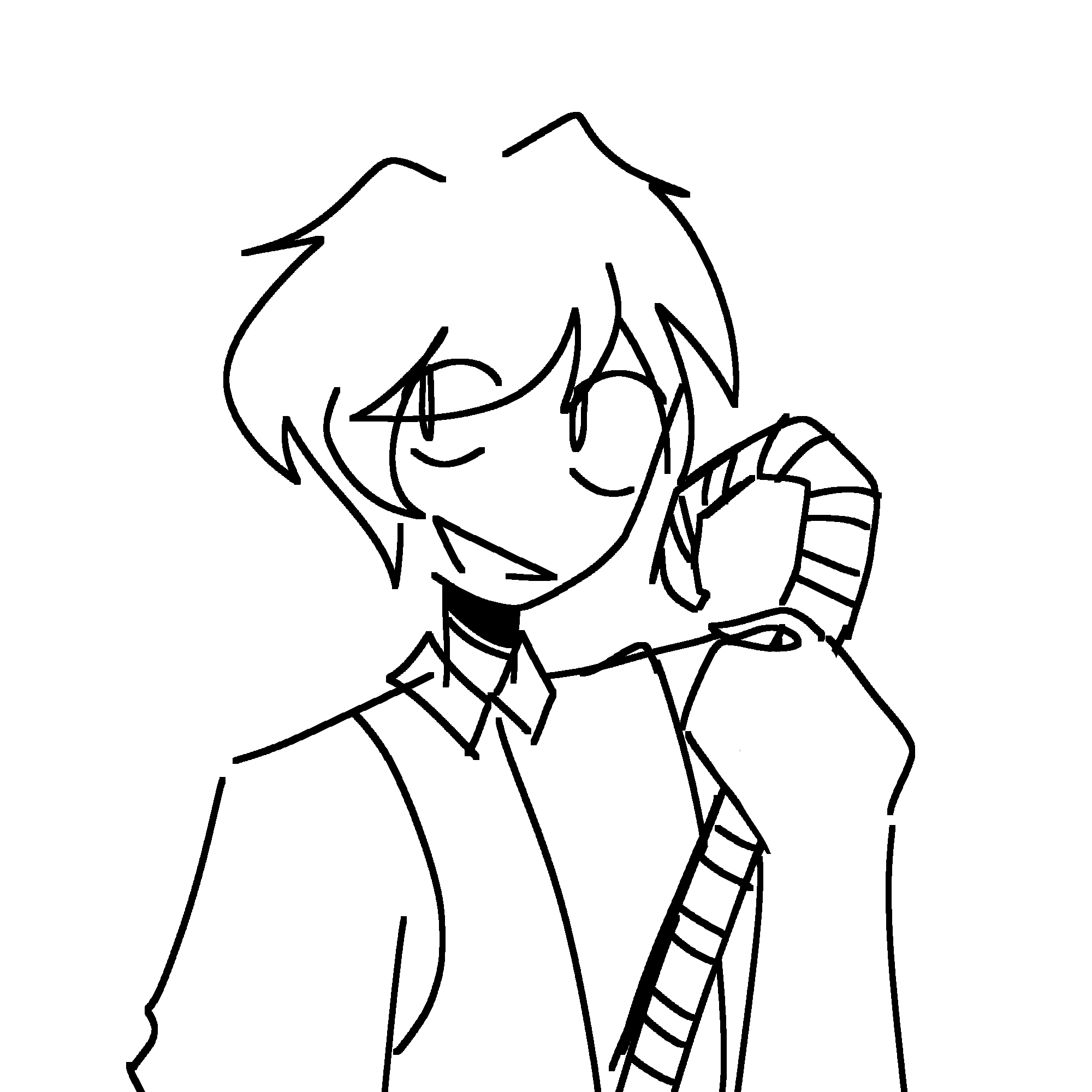 gingerbrave, devil, and pancake doodle wip | Fandom