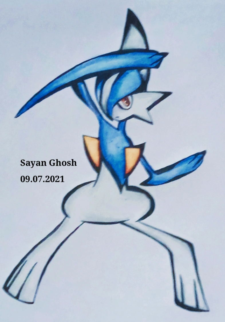 My first ever drawing of Shiny Gallade | Fandom