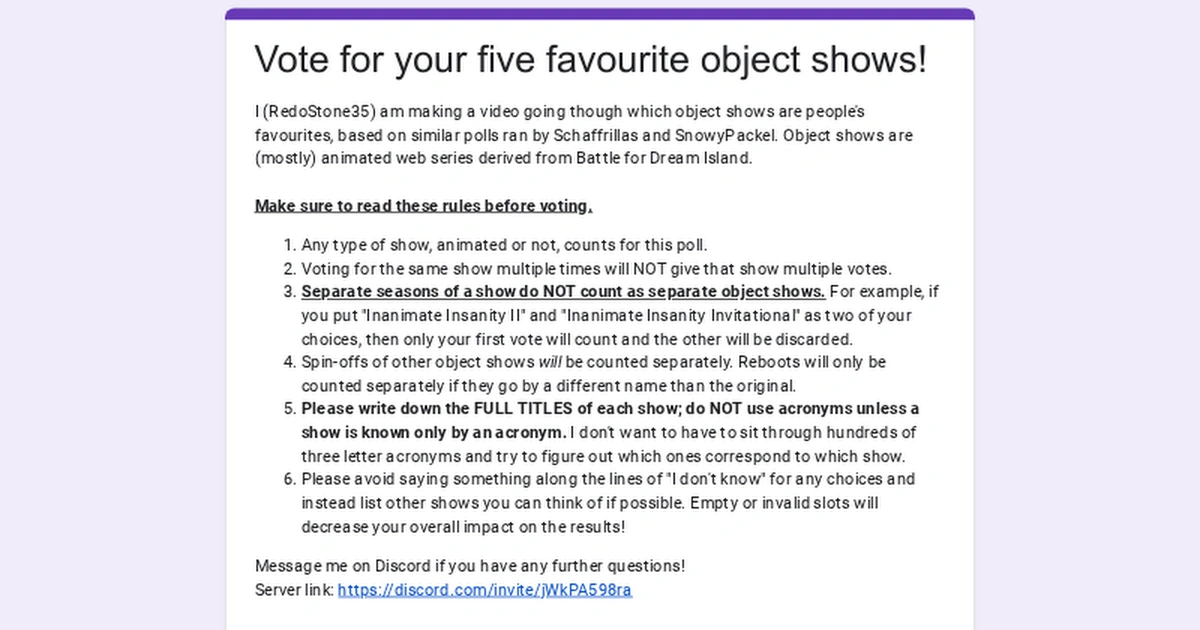 Vote for your five favourite object shows! | Fandom