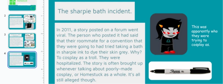 so my teacher gave us the power to do a presentation about anything we ...