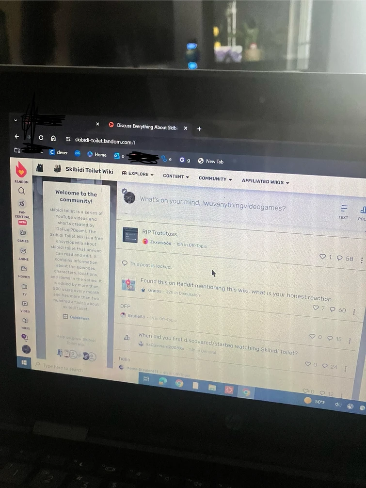 I signed in on my school computer | Fandom