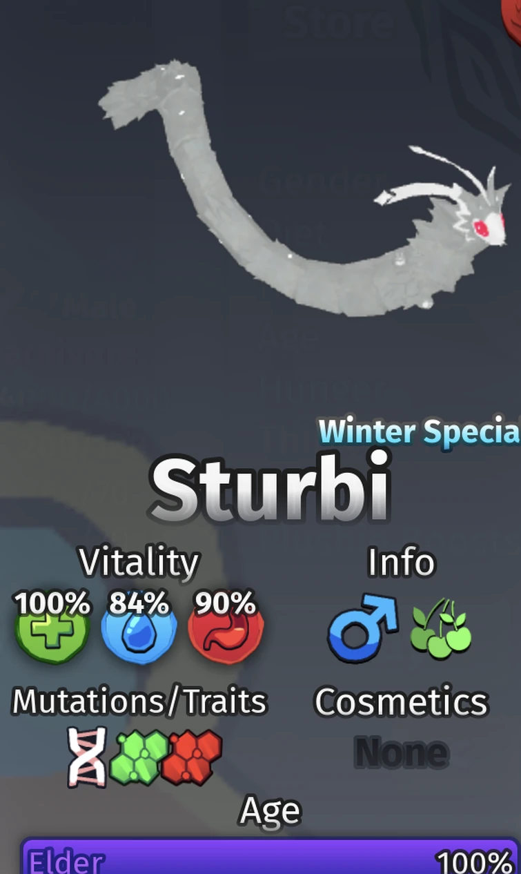 Selling/trading albino sturbi | Fandom