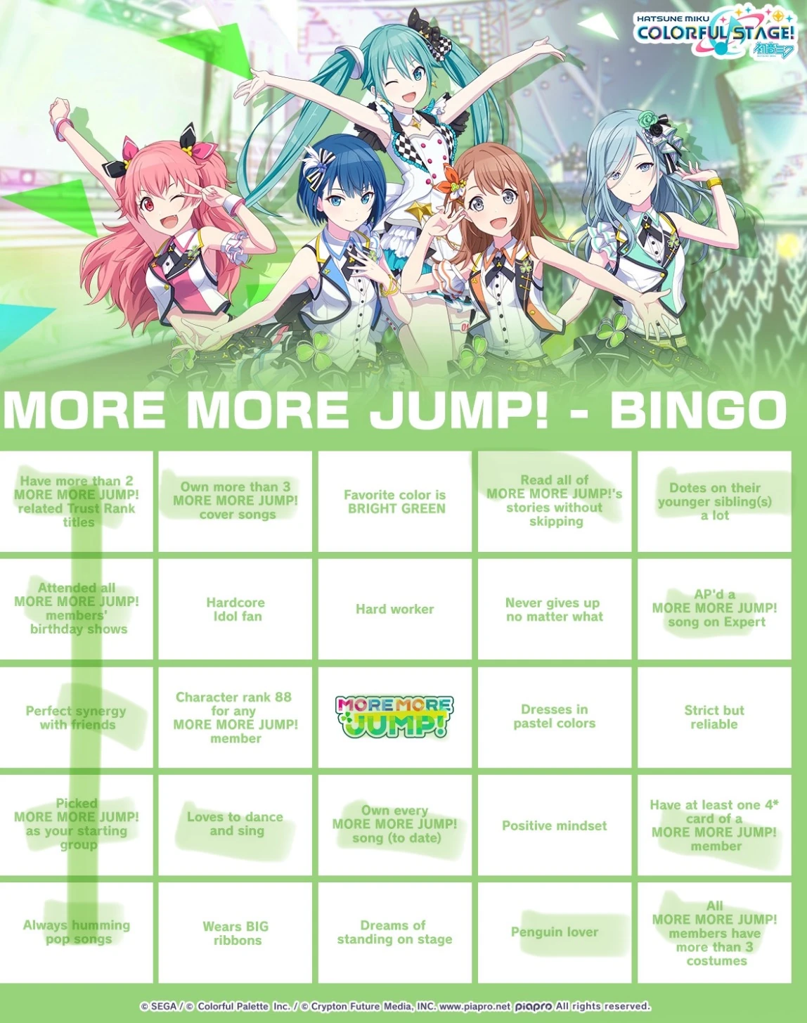 Mmj bingo | Fandom