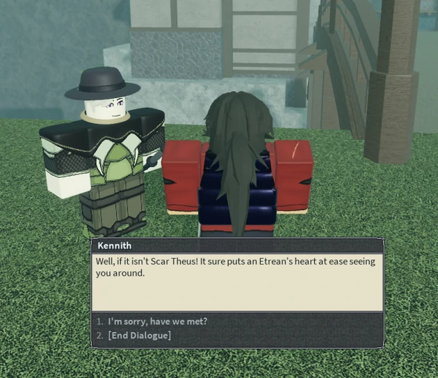 What is Kennith wearing? | Fandom