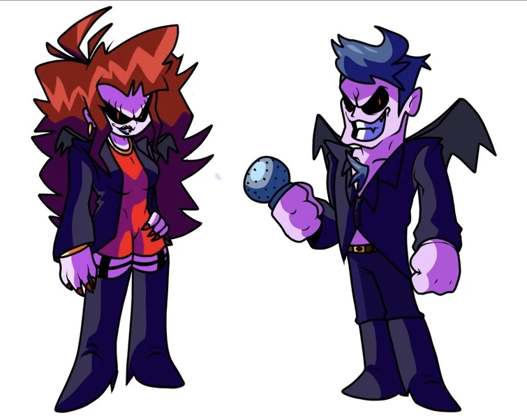 Did my own take on MOST of the base game fnf characters | Fandom