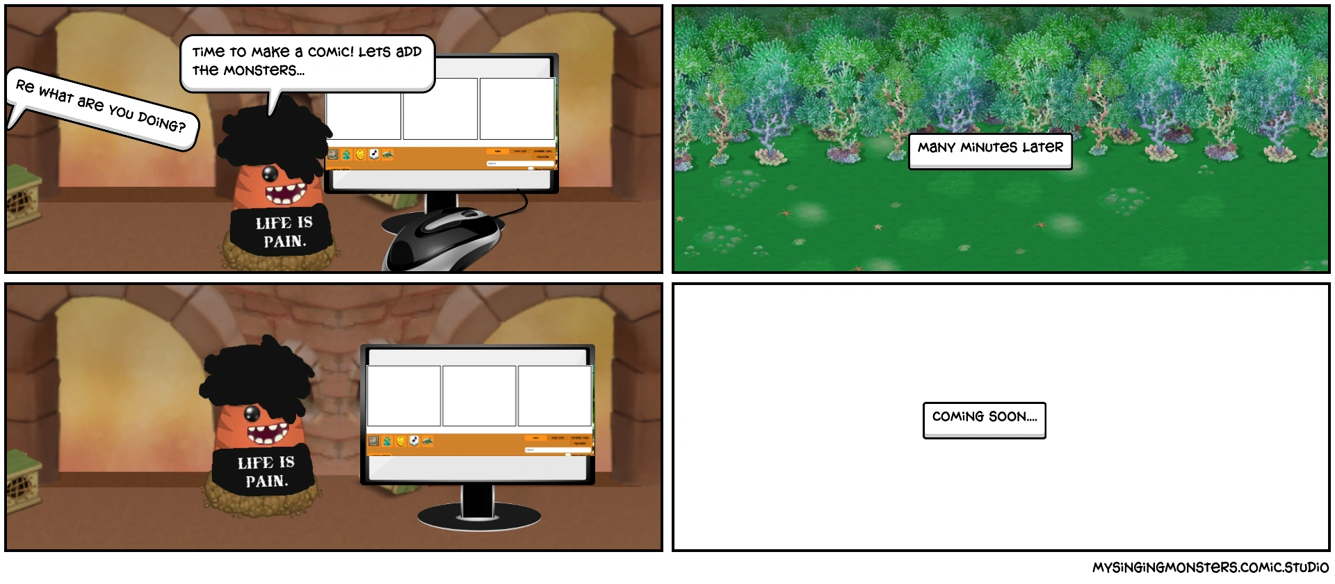 msm comic arc: re takeover arc! | Fandom