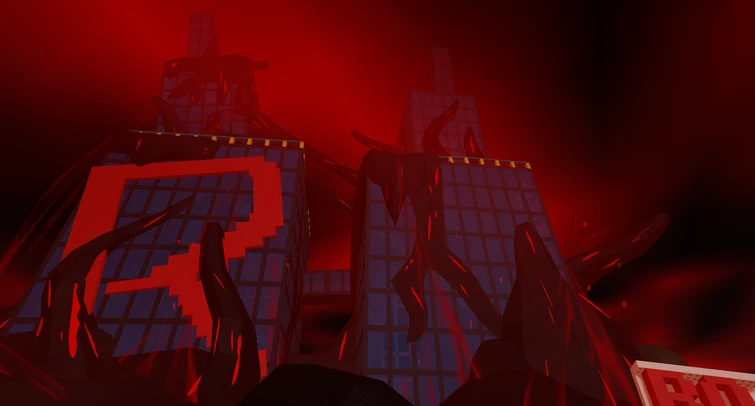 Can anyone get me an image of the corrupted Roblox HQ in the background ...