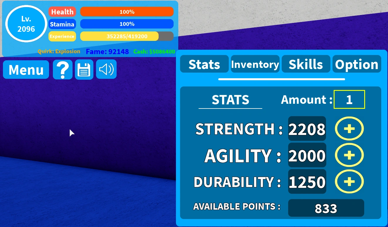 Allocating stat points (again :/) | Fandom