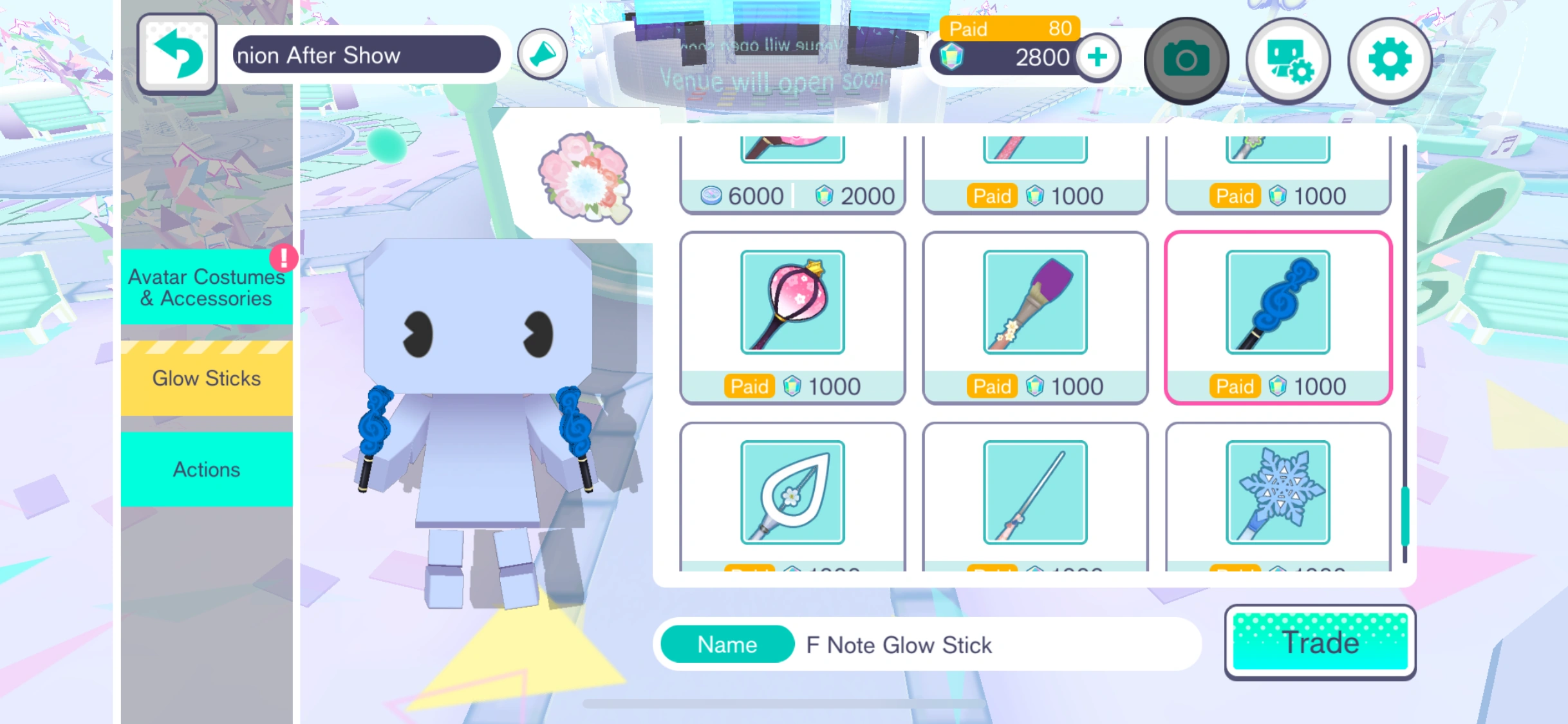 I want the treble clef sticks | Fandom