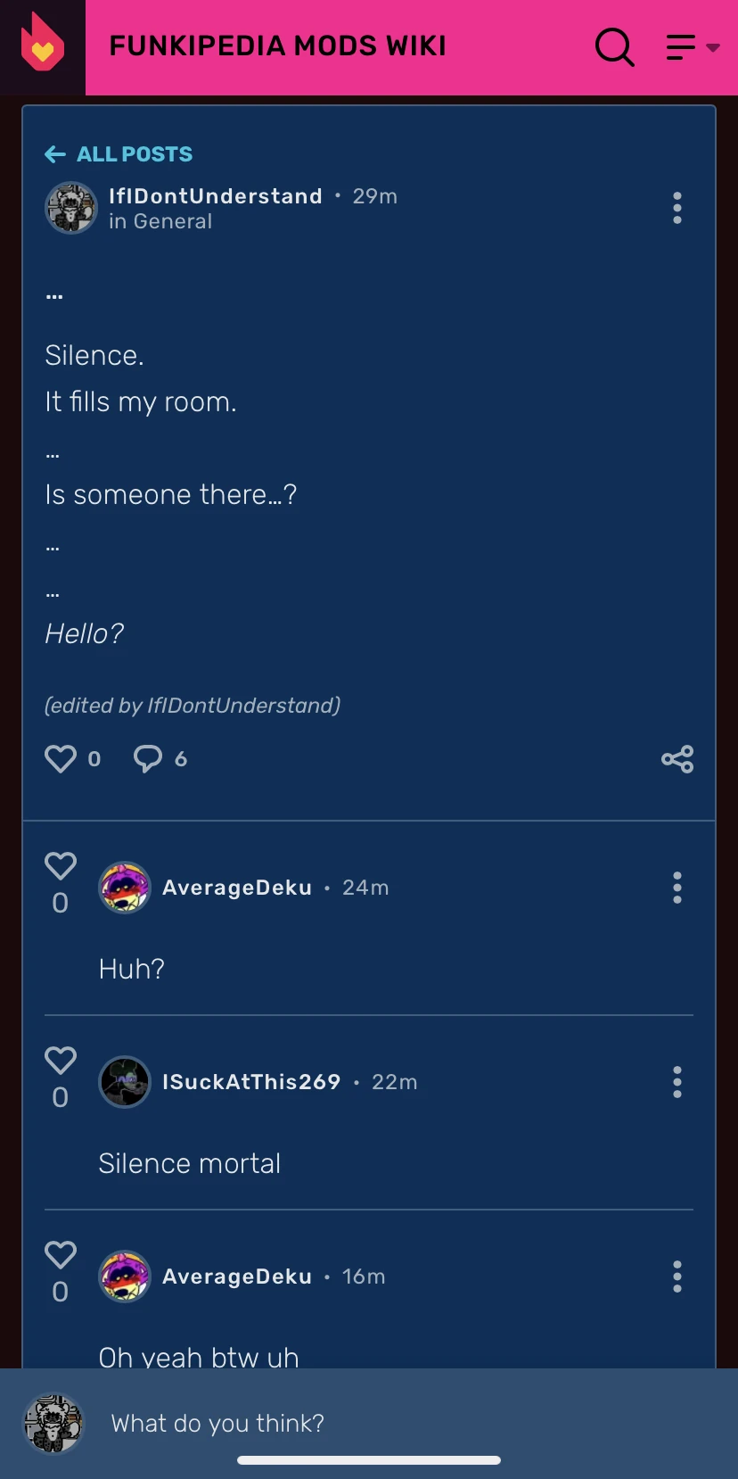 the second attempt | Fandom