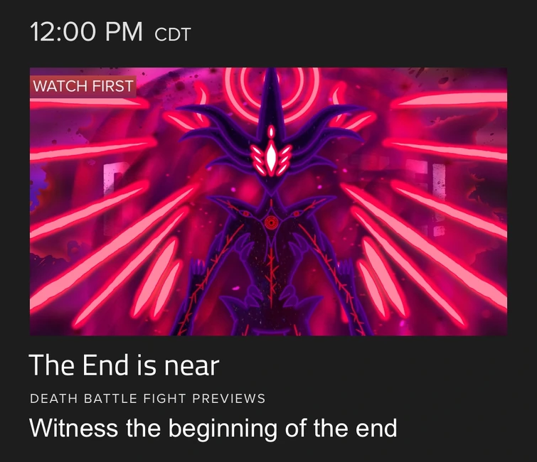 Void Termina vs The End previews | Fandom