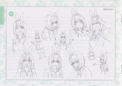 yotsuba coloring pages